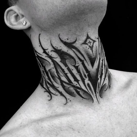 27+ Neck Tattoos: Best Ideas for Men and Women | Vean Lithuania