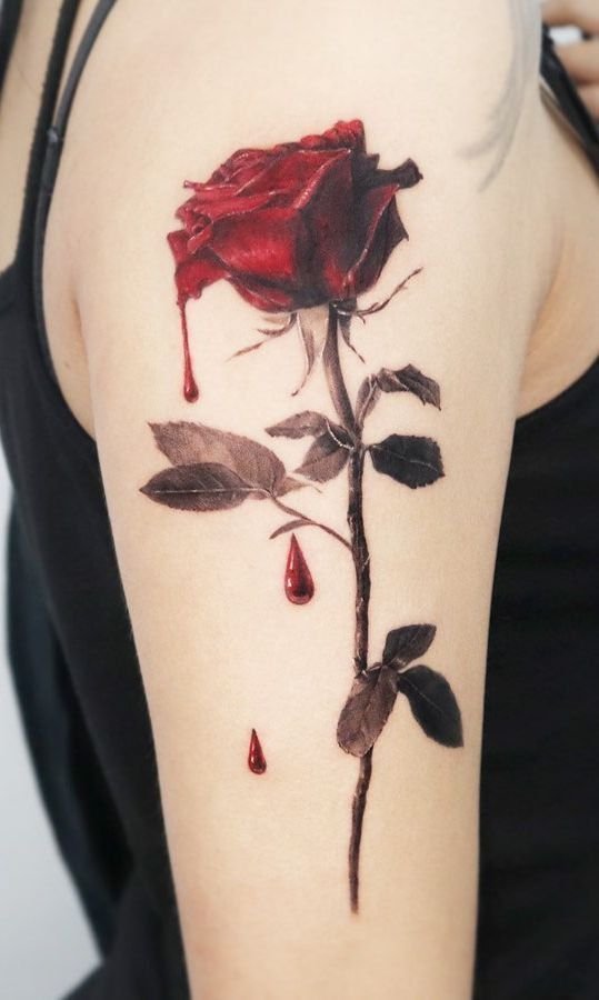 Rožės tatuiruotė: Simbolika ir stiliai – VEAN TATTOO - Vean Lithuania